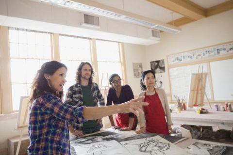 The Benefits of Group Art Activities - Happy Hands Pottery & Art Studio ...