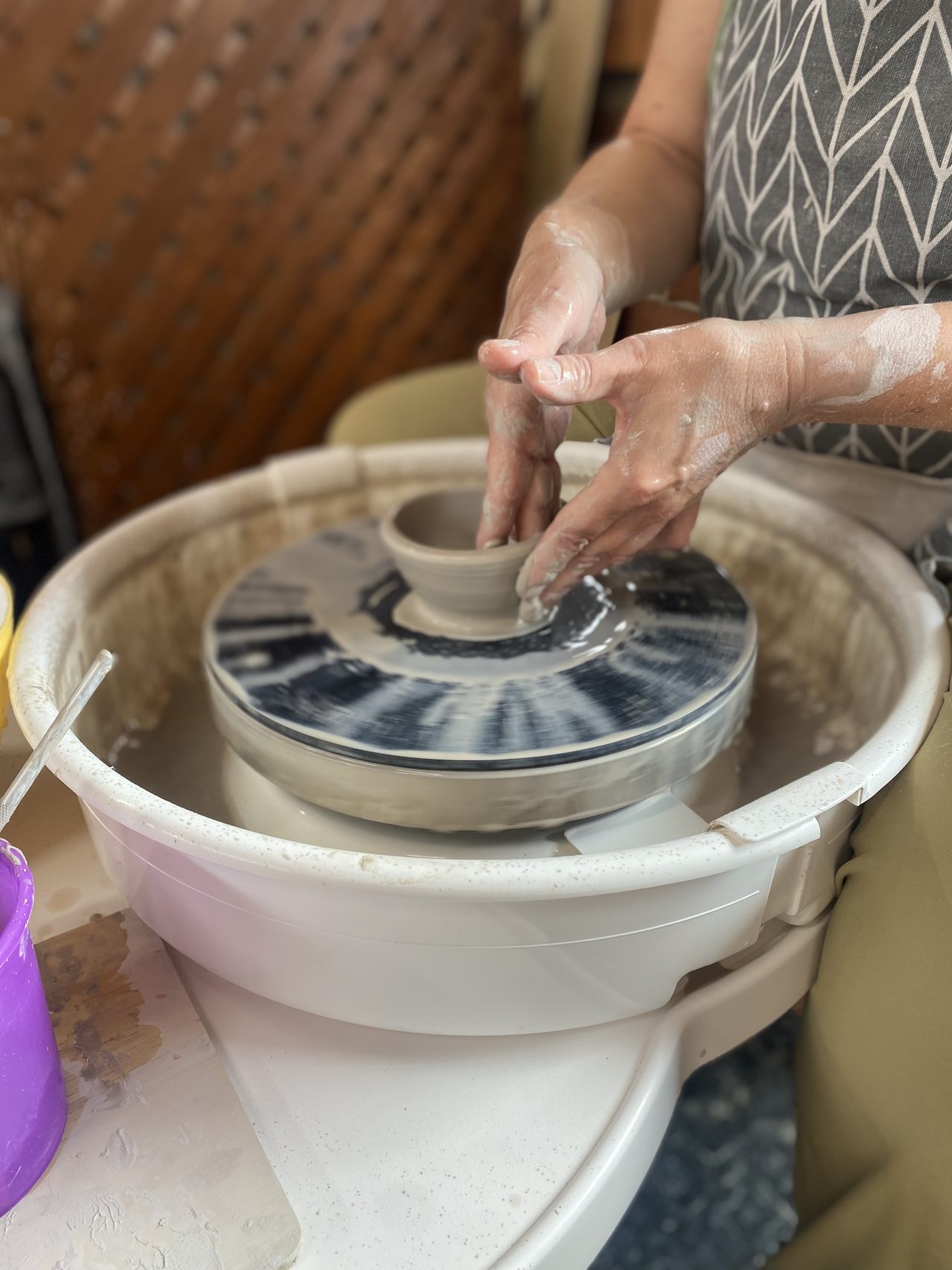 How to Throw on the Wheel: A Step-by-Step Guide - Happy Hands Pottery ...
